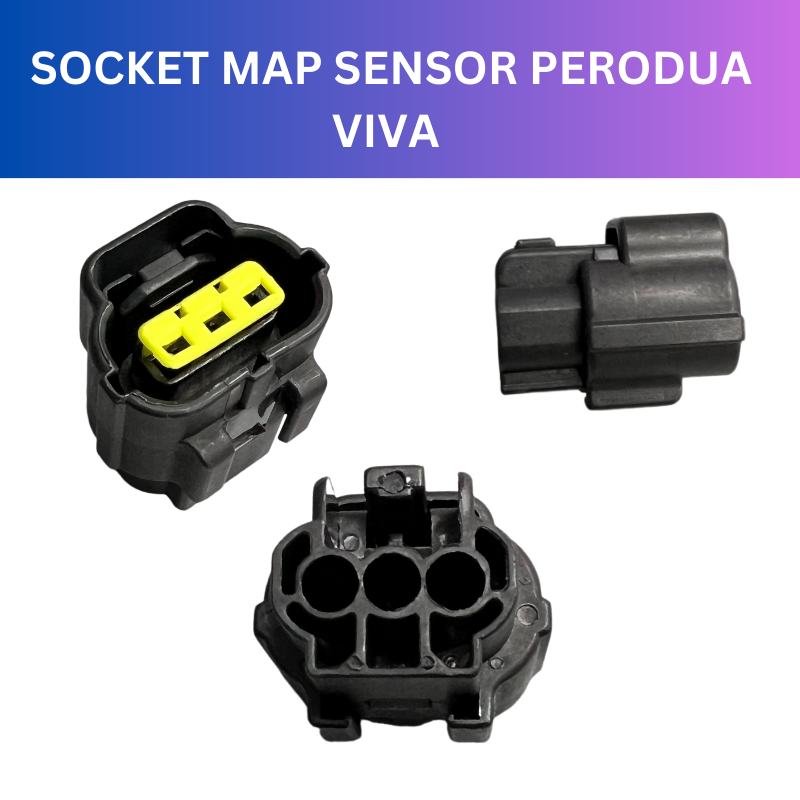 3 PIN PERODUA VIVA DAIHATSU AVY MAP SENSOR SOCKET - SOCKET MAP SENSOR ...