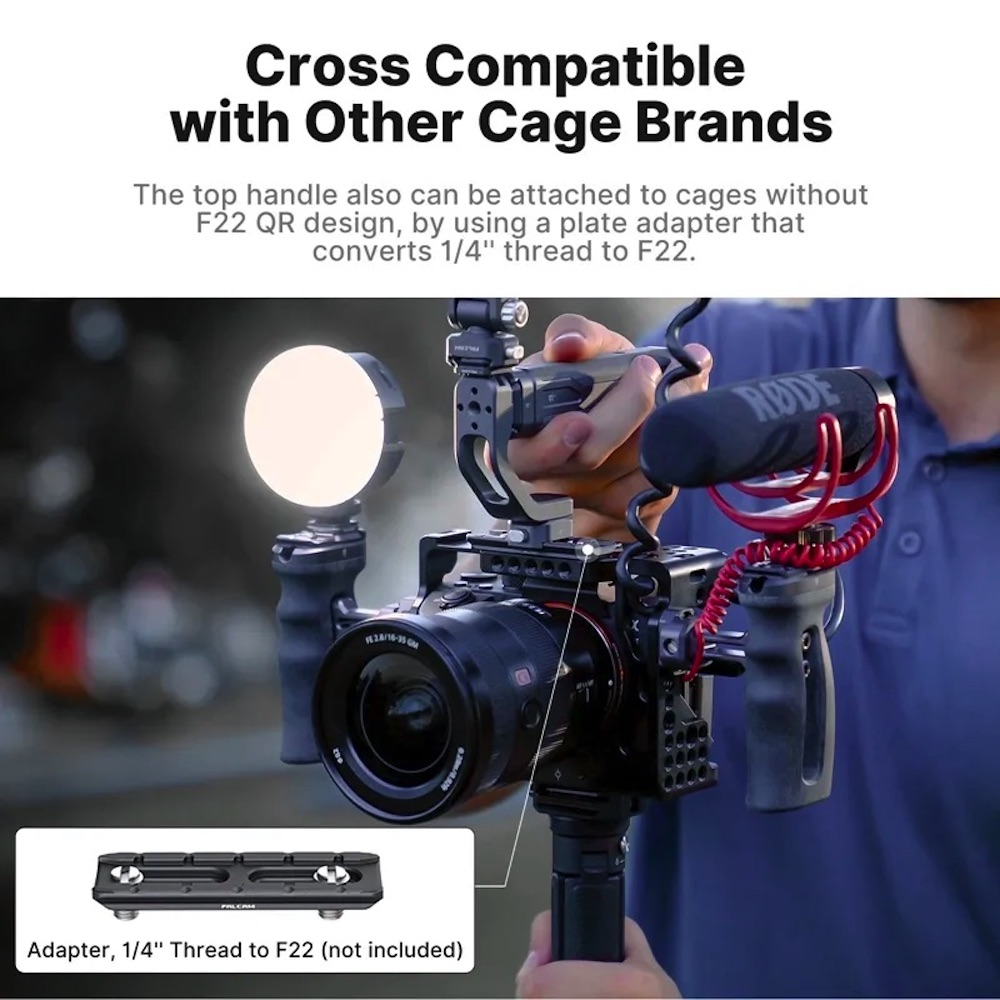 Ulanzi Falcam F22 Top Handle Hand Grip Cage Mount for DSLR Camera ...