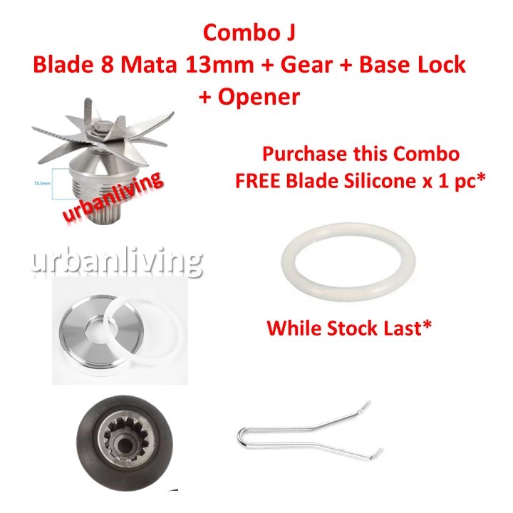 Heavy Duty Blender Spare Parts Commercial Blender Spare Parts | Shopee ...
