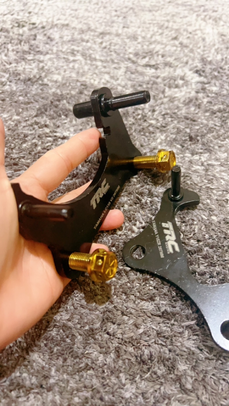 267MM TRC Bracket pump caliper Y16 y15zr lc135 v1-V8 EZ115 SRL115FI pnp ...