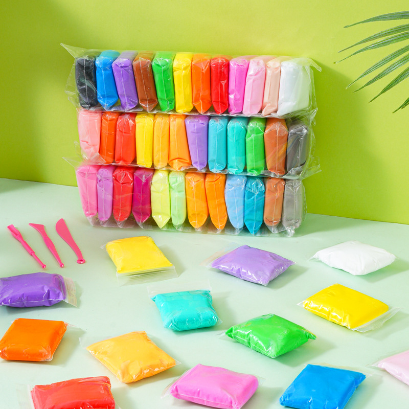 36Colours Super Light Clay Butter Slime/Polymer Light Clay/Non-Toxic ...