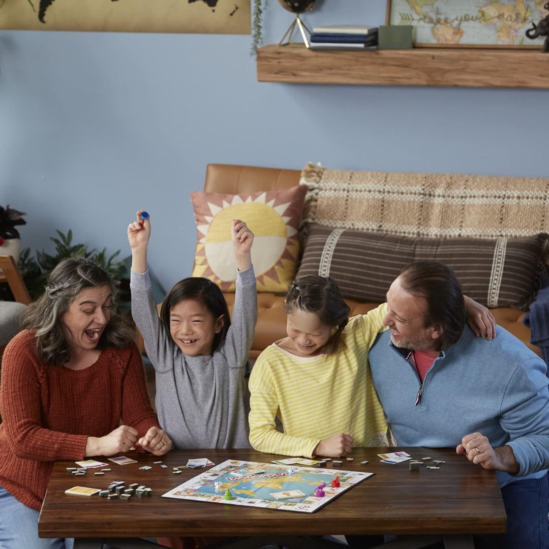Monopoly Travel World Tour Board Game for Families and Kids | Shopee ...