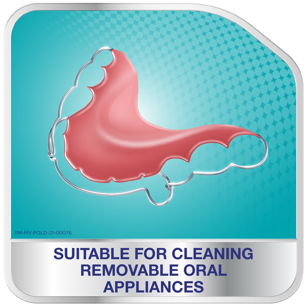 Polident Pro Retainer & Guard Cleanser, Kill Bacteria & Remove Stain ...