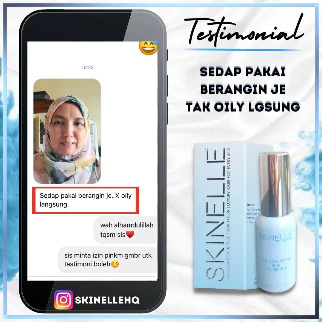 [FAST SHIP] SKINELLE SET JERUNG SET BTS COMBO FOUNDATION SKINELLE ...