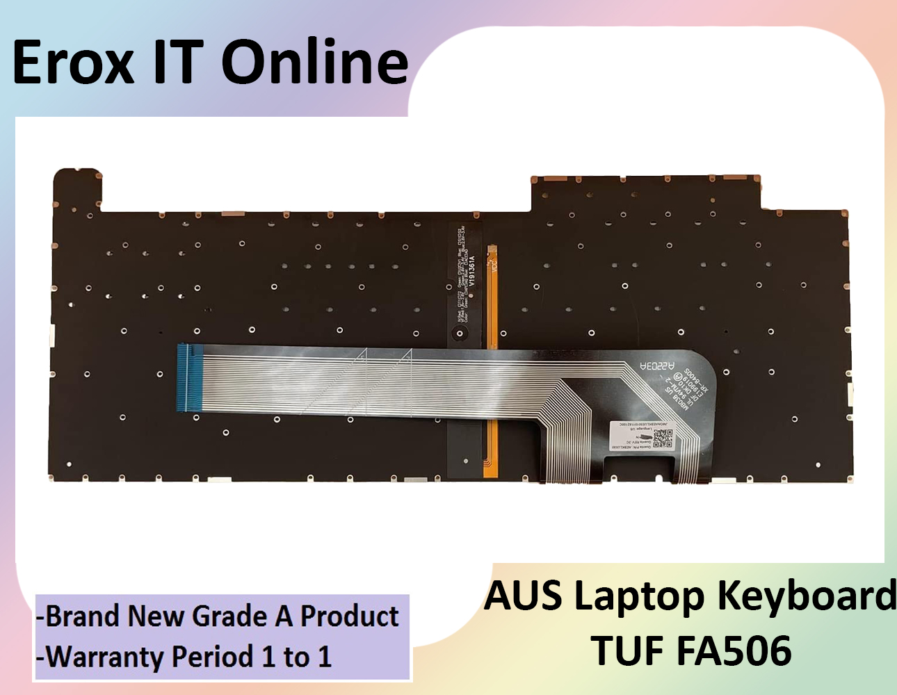 Replacement Laptop Keyboard Keypad for ASUS TUF Gaming A15 FA506 FA506Q ...