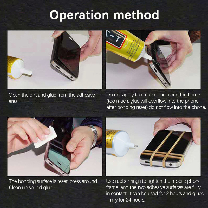 T7000 T8000 Glue Multi Purpose Adhesive Glue Mobile Phone Screen LCD ...