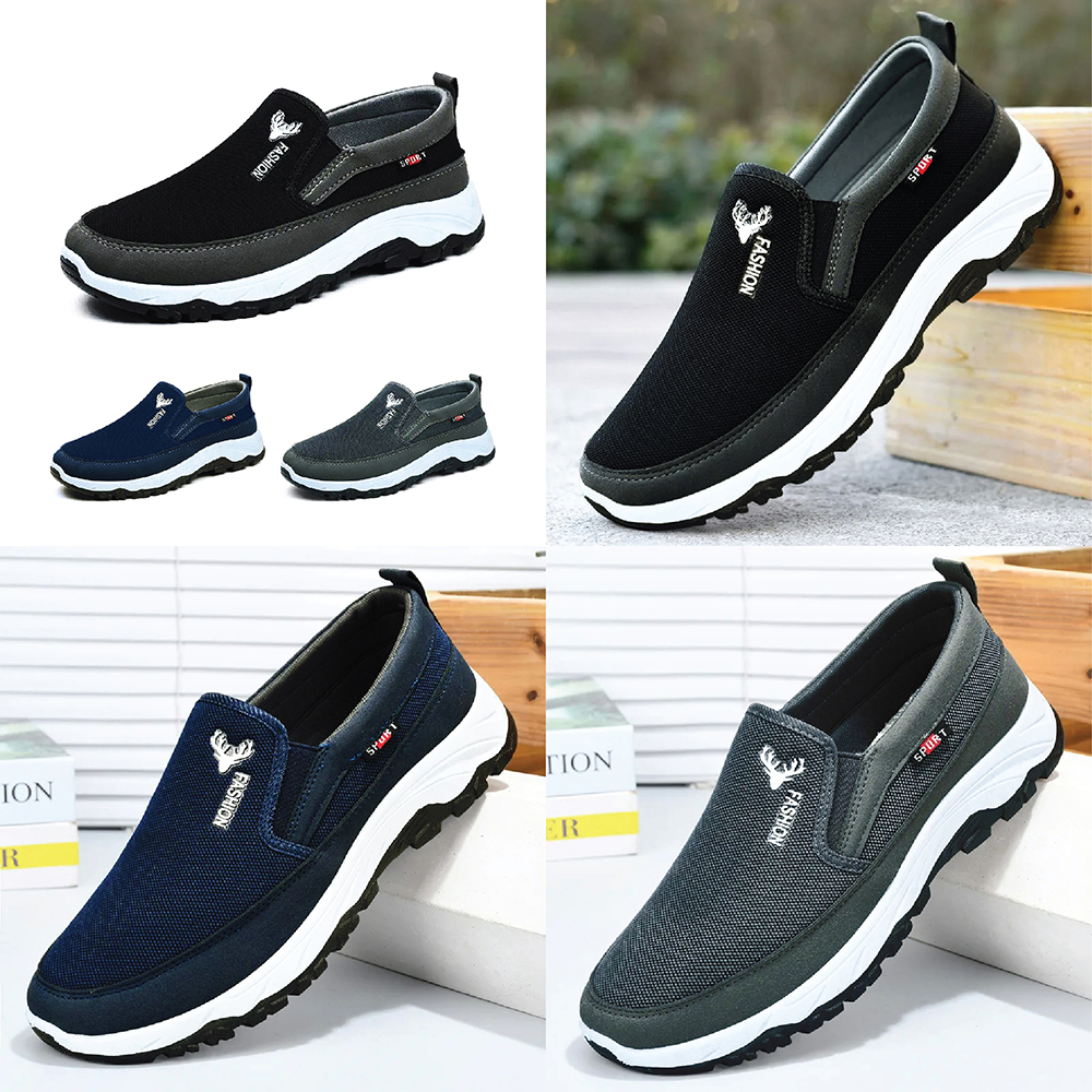 Vissy Lelaki Men Male Sneaker Kasut Shoe 5001-KL – 3 Colors | Shopee ...