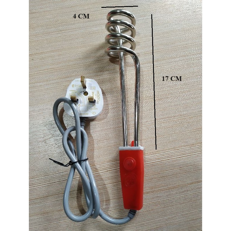 Water Boiler 1000 Watts Portable Heater Immersion Heating Element 3 Pin ...