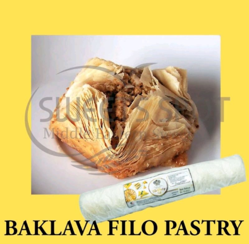Baklava Dough -Baklava Filo Pastry - Filo Sheets - High-Quality Filo ...