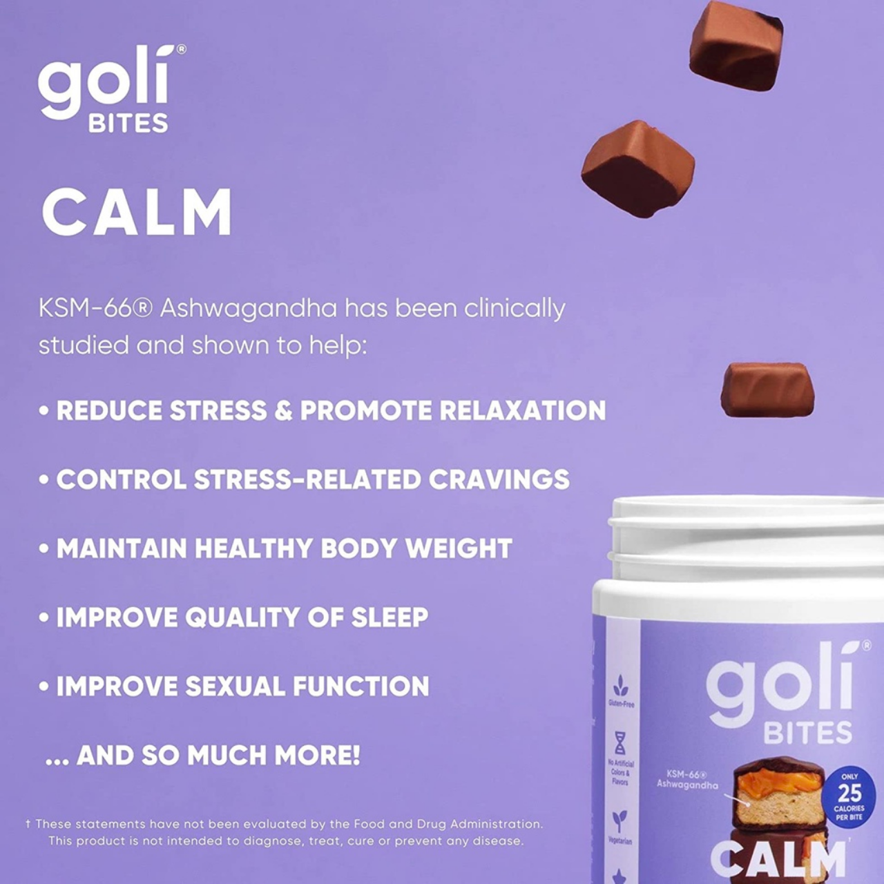 Goli Bites | Calm | Energy | Multi (30's) Vitamin | Shopee Malaysia