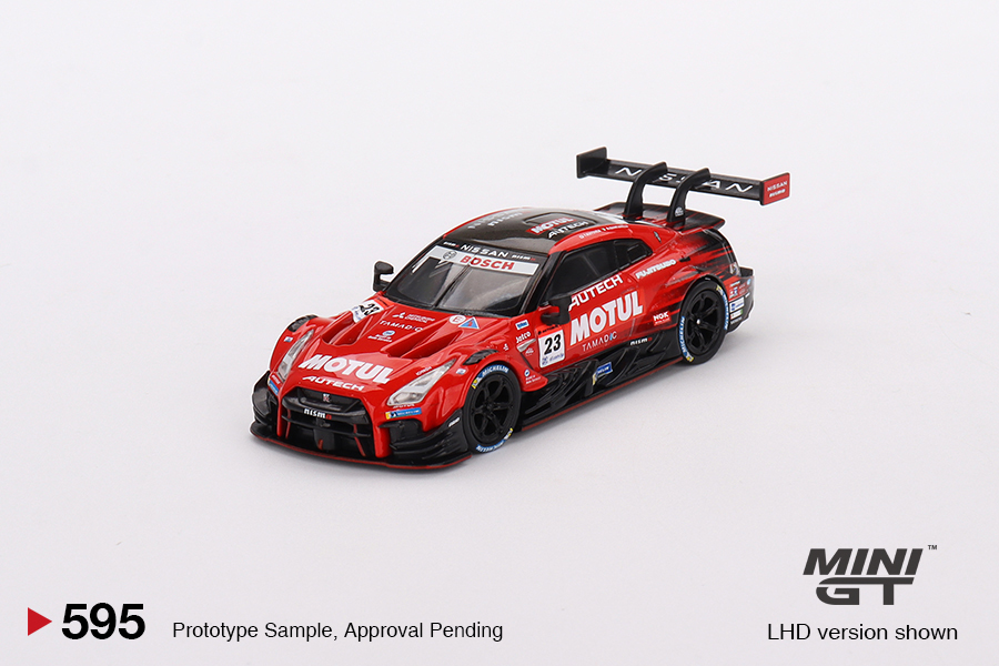 Mini GT 1/64 595 Nissan GT-R Nismo GT500 #23 “MOTUL AUTECH GT-R" NISMO 2021 SUPER GT SERIES ...
