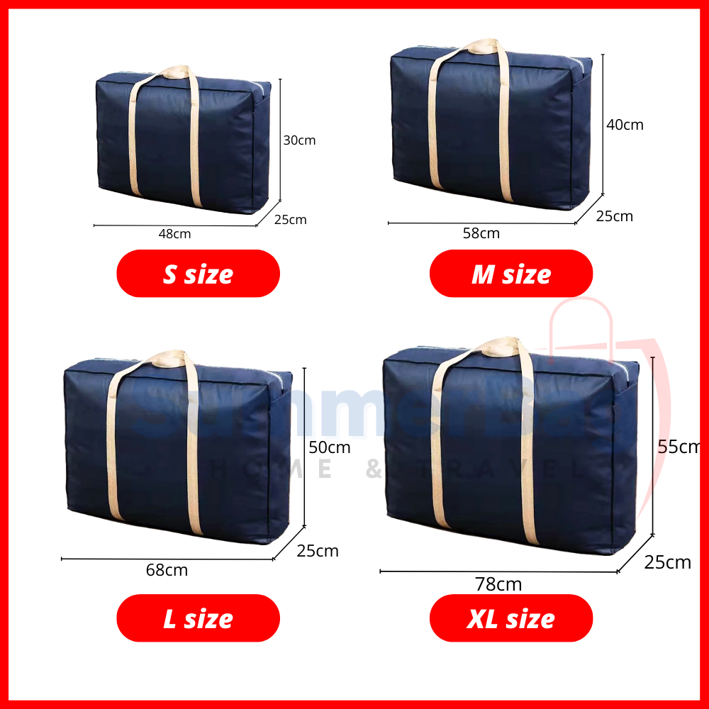 Beg Besar Bag Storage Beg TOTO Guni IKEA Bag Biru Big Bag Storage Tahan ...