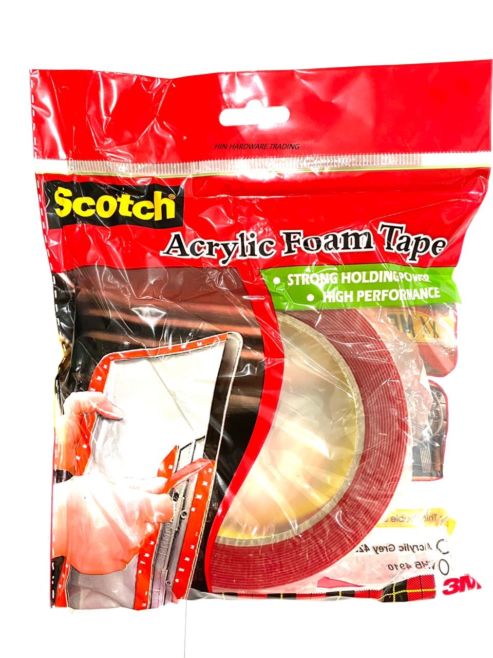 3M™ VHB™ Double Side Transparent Tape 4910 22mm x 5meter | Shopee Malaysia
