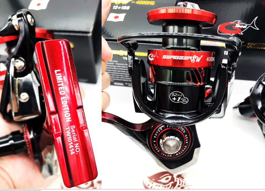 GTECH 2021 NEW MODEL SWAGGER SW SALTWATER JIGGING LIMITED EDITION REEL ...