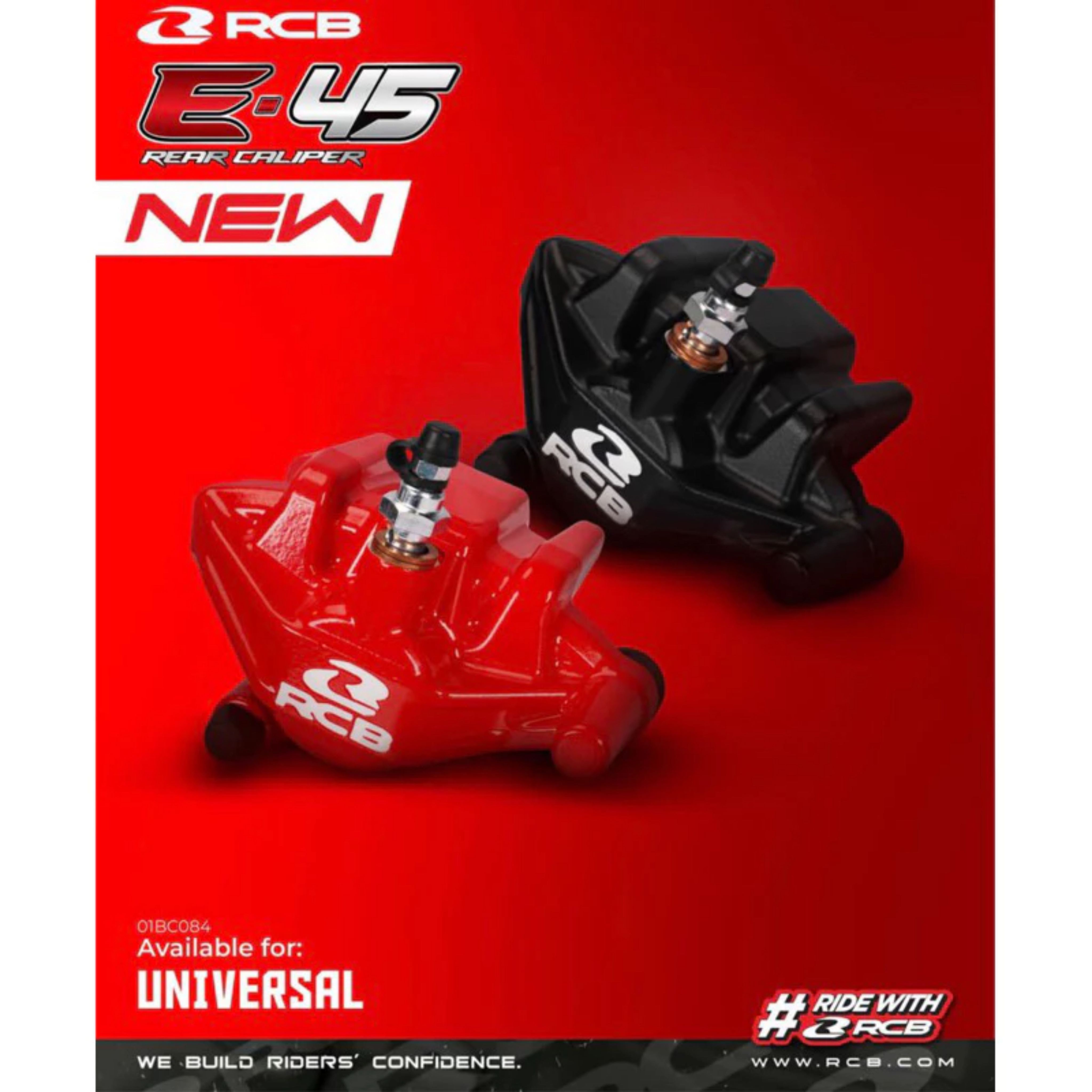 RCB 2025 E45 NEW REAR CALIPER ASSY Y15 Y15ZR Y16 Y16ZR FZ150 FUTURE ...