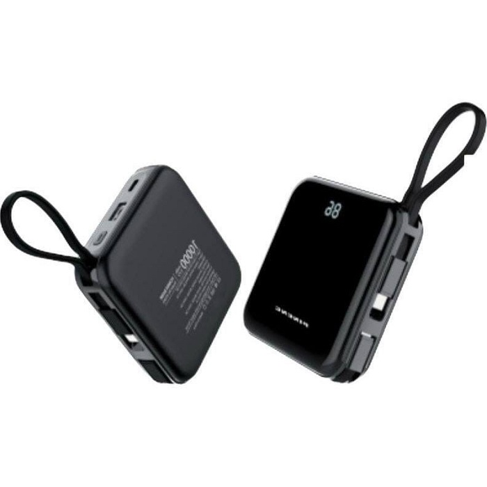 Pineng PN 875 PD (10000 maH) 2 input, 1 output Built-in cable Type C ...