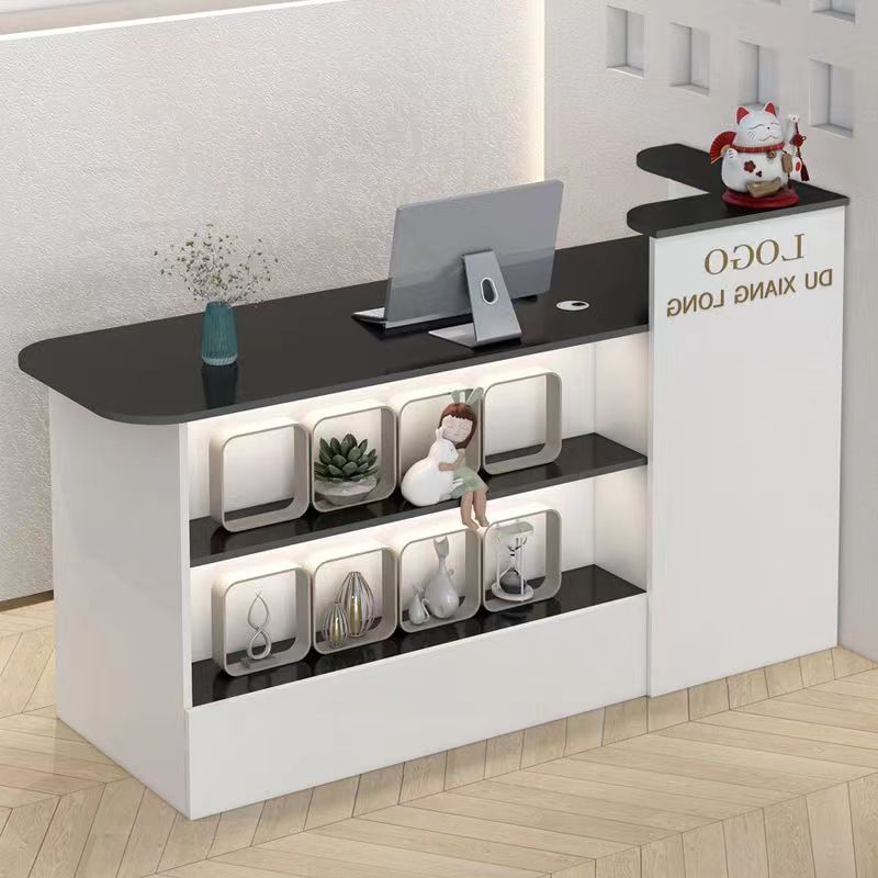 Cashier counter clothing store front desk women's clothing store small ...