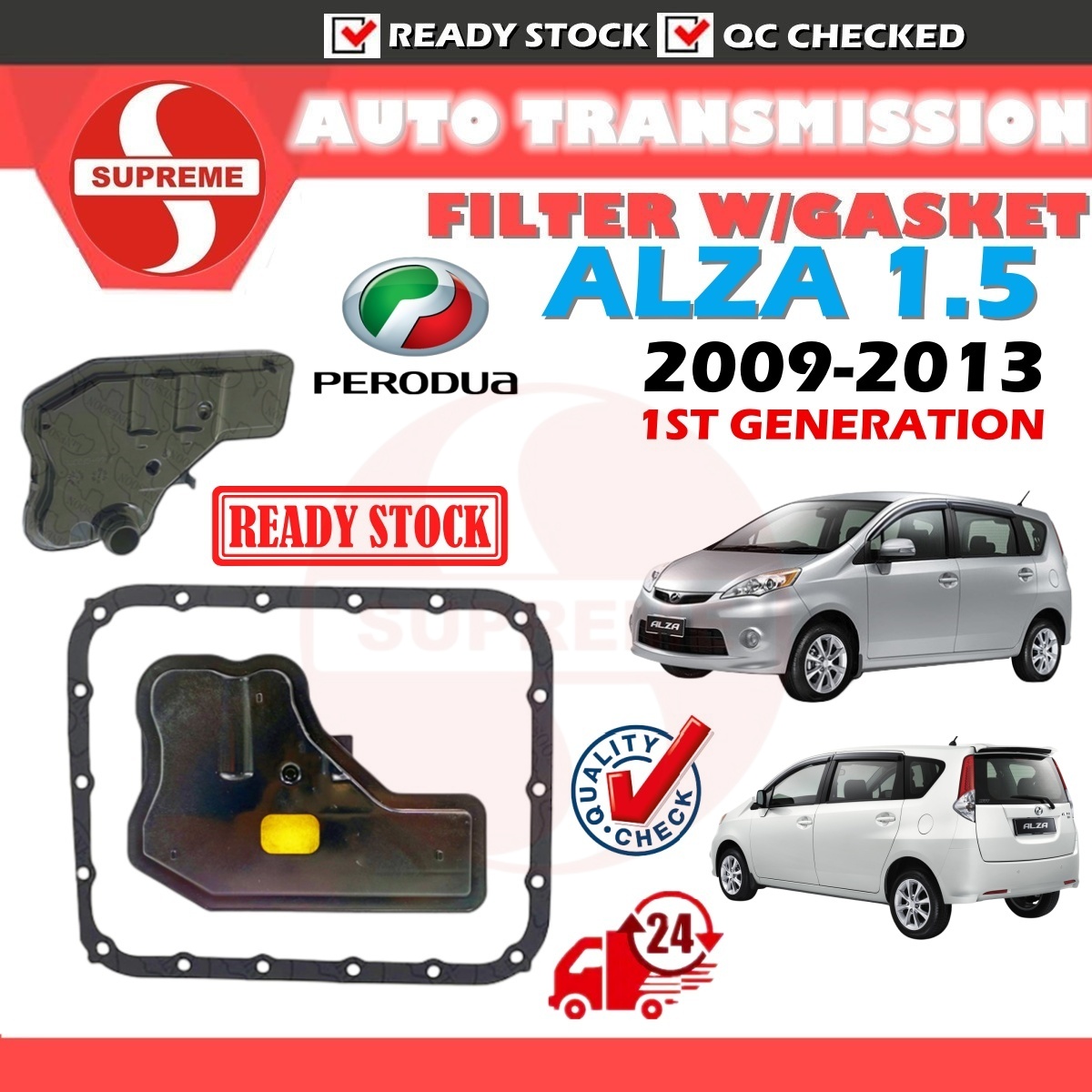 S2U Auto Transmission Filter Gearbox Perodua Alza 1.5 CVT Penapis Gear ...