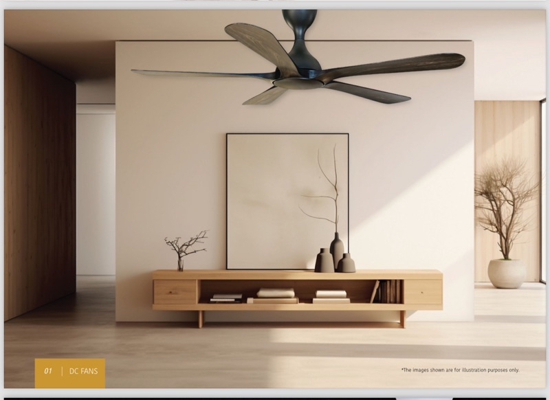 (New 2024) DEKA+ Heli 56" DC motor Ceiling fan with Remote control ...
