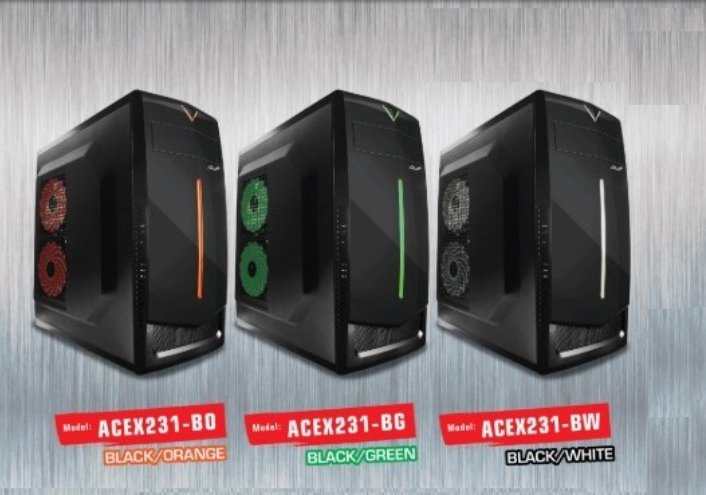 AVF EX231 Casing EXTREMO 100 ACEX231 With / Without Power Supply ATX ...