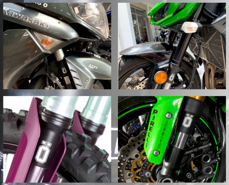 Fork Seal Cover Kreiga Protection Upside Down Fork Waterproof MT15 Z800 ...