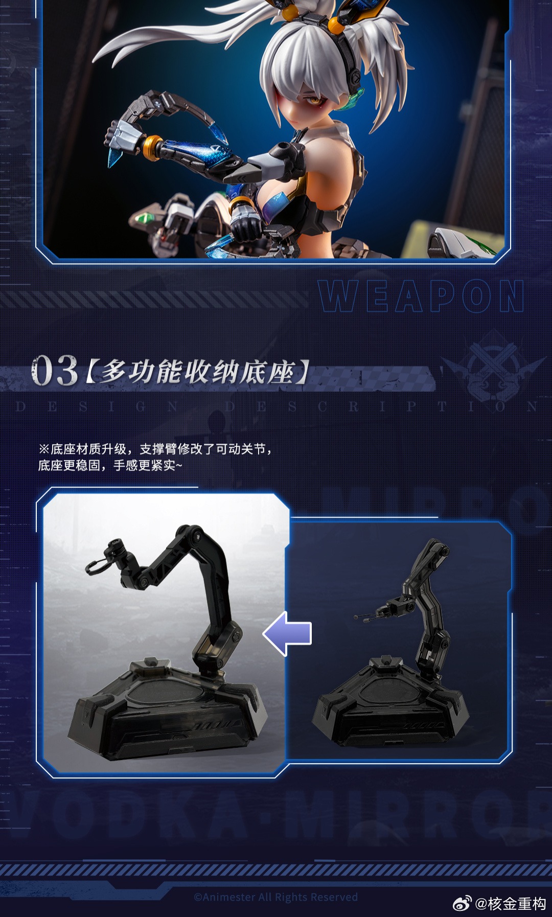 [PROMO] AniMester 1/9 Scale Thunderbolt Squad - Vodka . Mirror Action ...