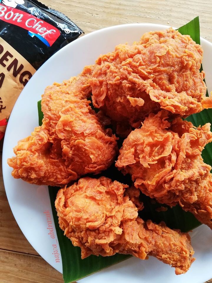 BON CHEF (1KG) Tepung Ayam Goreng Segera (Fried Chicken Instant Flour ...