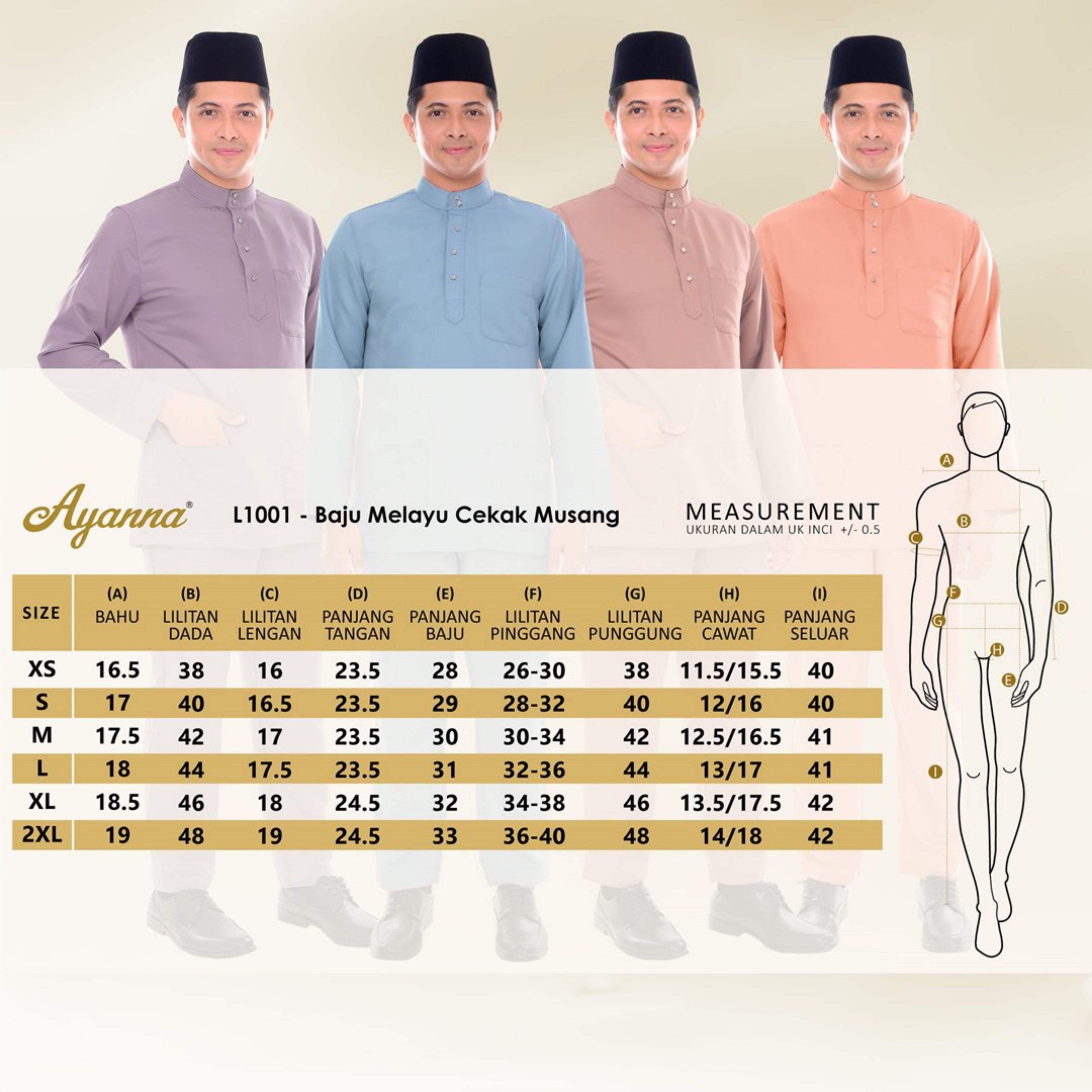 🌸L1001💥𝙁𝙇𝘼𝙎𝙃 𝙎𝘼𝙇𝙀 ‼️💥 [SAIZ XS-2XL] BAJU MELAYU CEKAK MUSANG SEDONDON ...