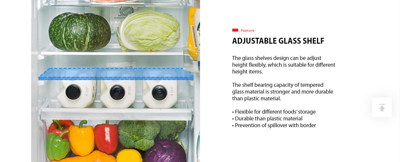 Toshiba 2 Doors Inverter 5 Star Refrigerator (220L/270L/310L) GR ...