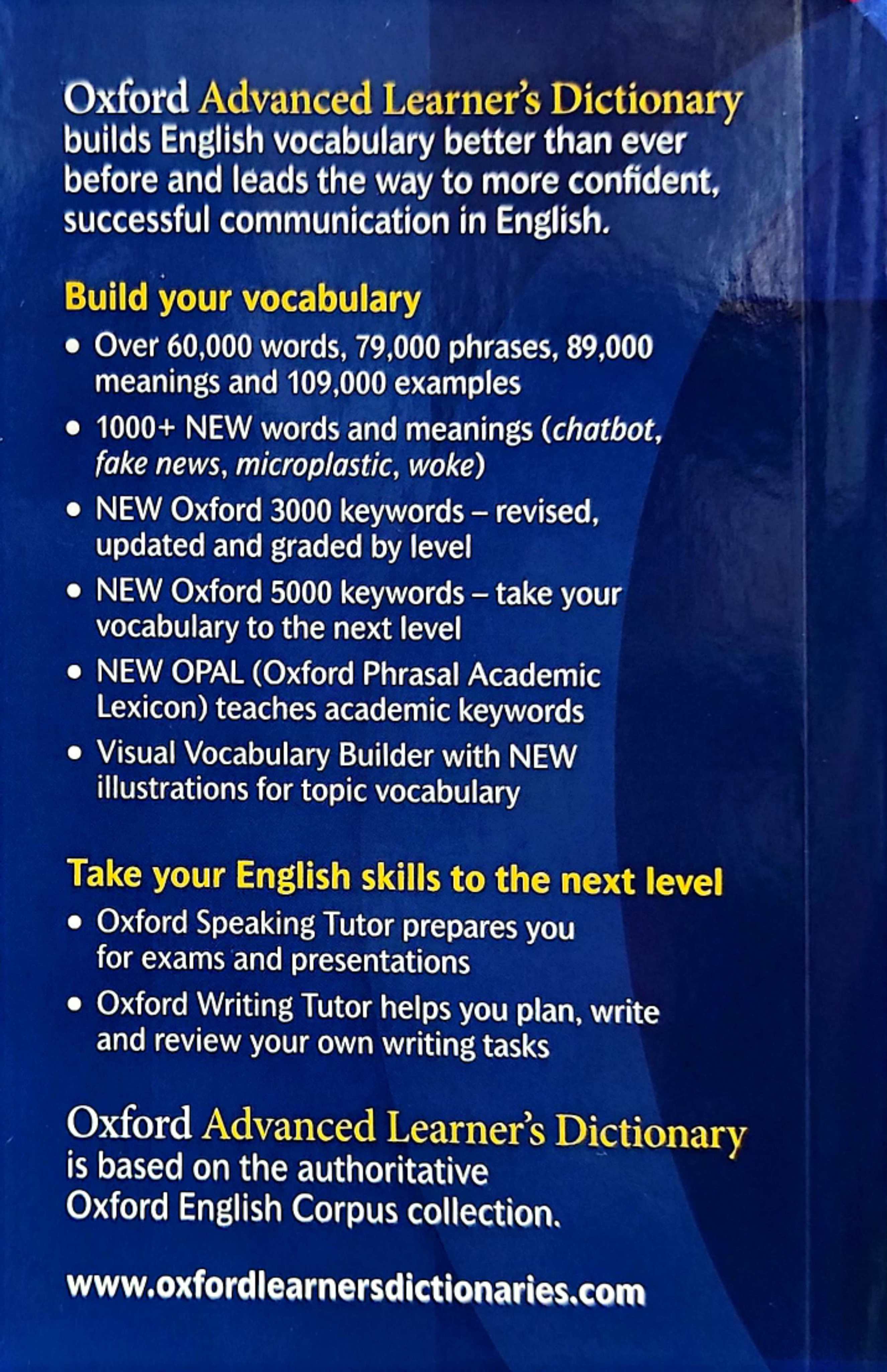 OXFORD ADVANCED LEARNER'S DICTIONARY (10th EDITION) | Shopee Malaysia