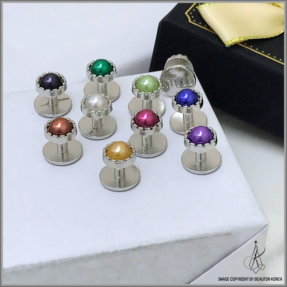 Butang Baju Melayu Set Pearl Mutiara Sabah Men Button Baju Nikah Kaftan ...