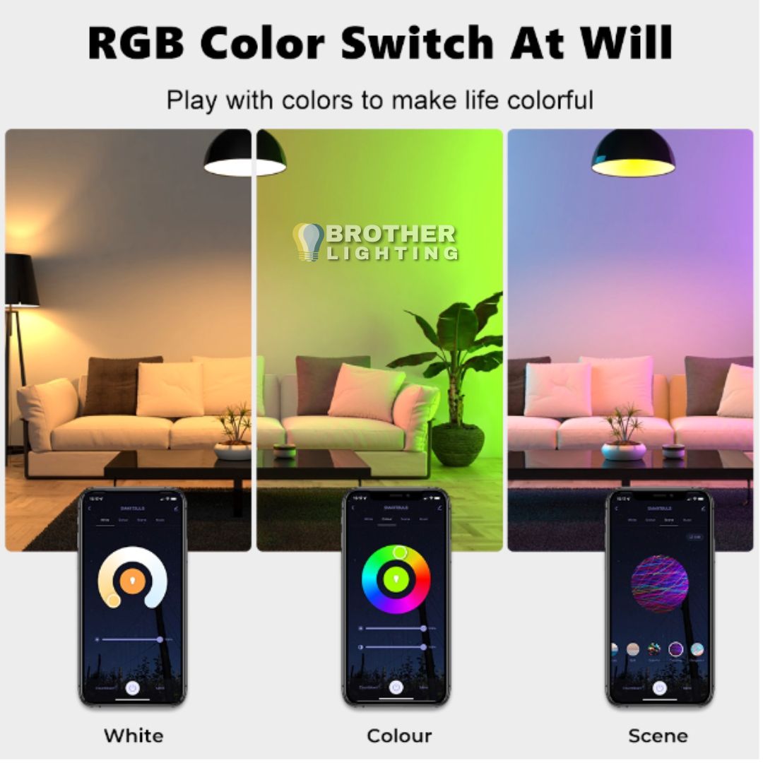 [Smart Anti Glare] 12W RGB LED Eye ball Recessed Spotlight LED Eyeball ...