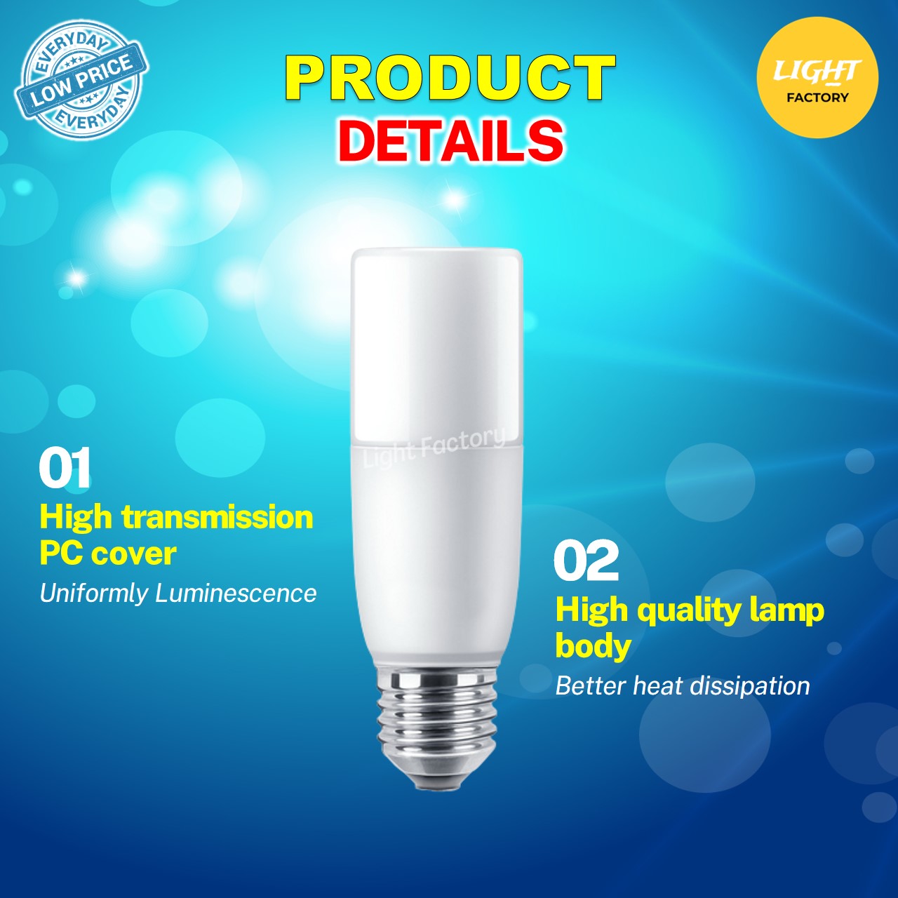 🔥HOT🔥LED Bulb E27 PLC G24 8W 12W 13W 18W Non SIRIM Aluminum Plastic ...