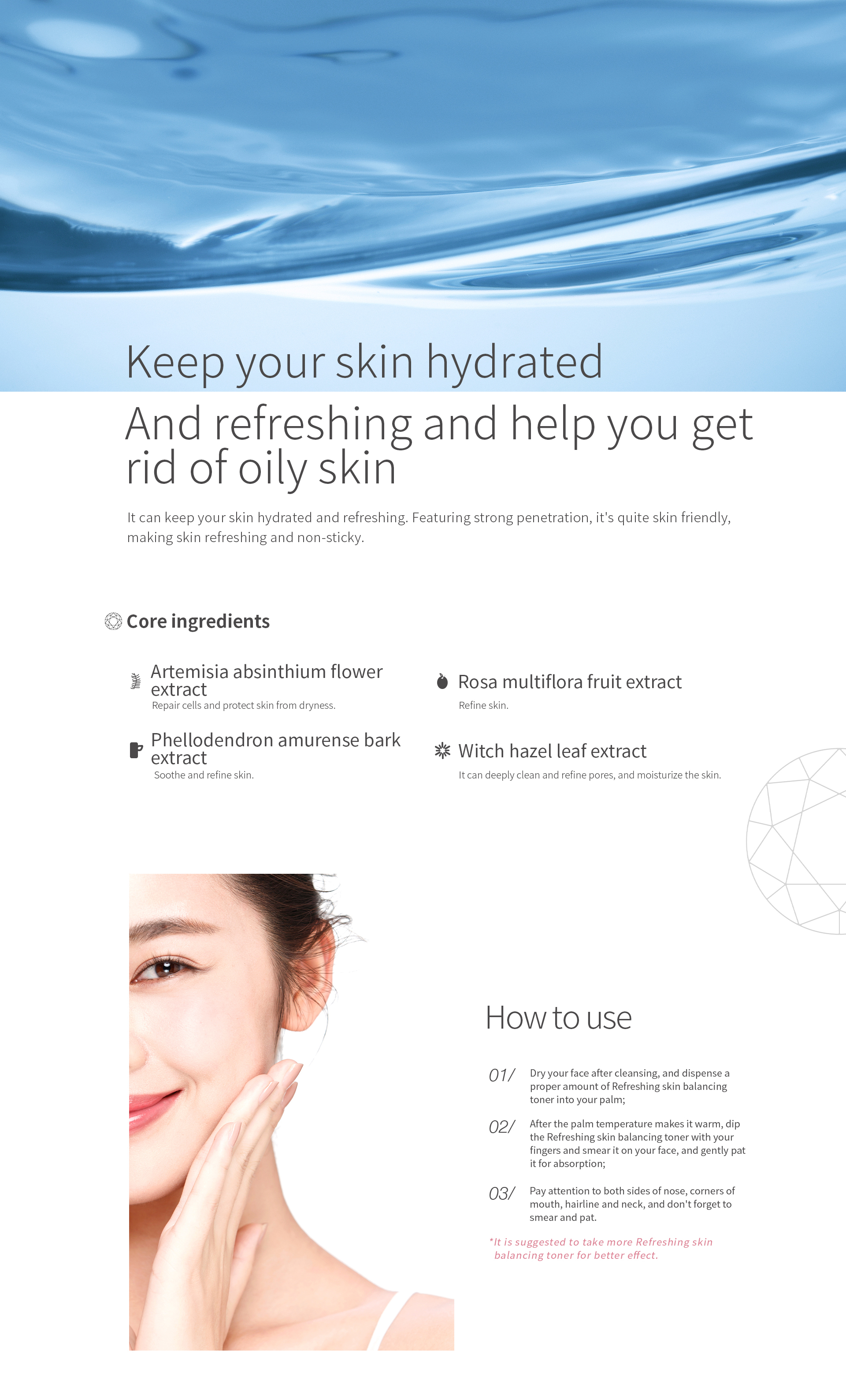 Syrinx Refreshing Skin Balancing Toner, 170ml Fresh, Oil Control ...