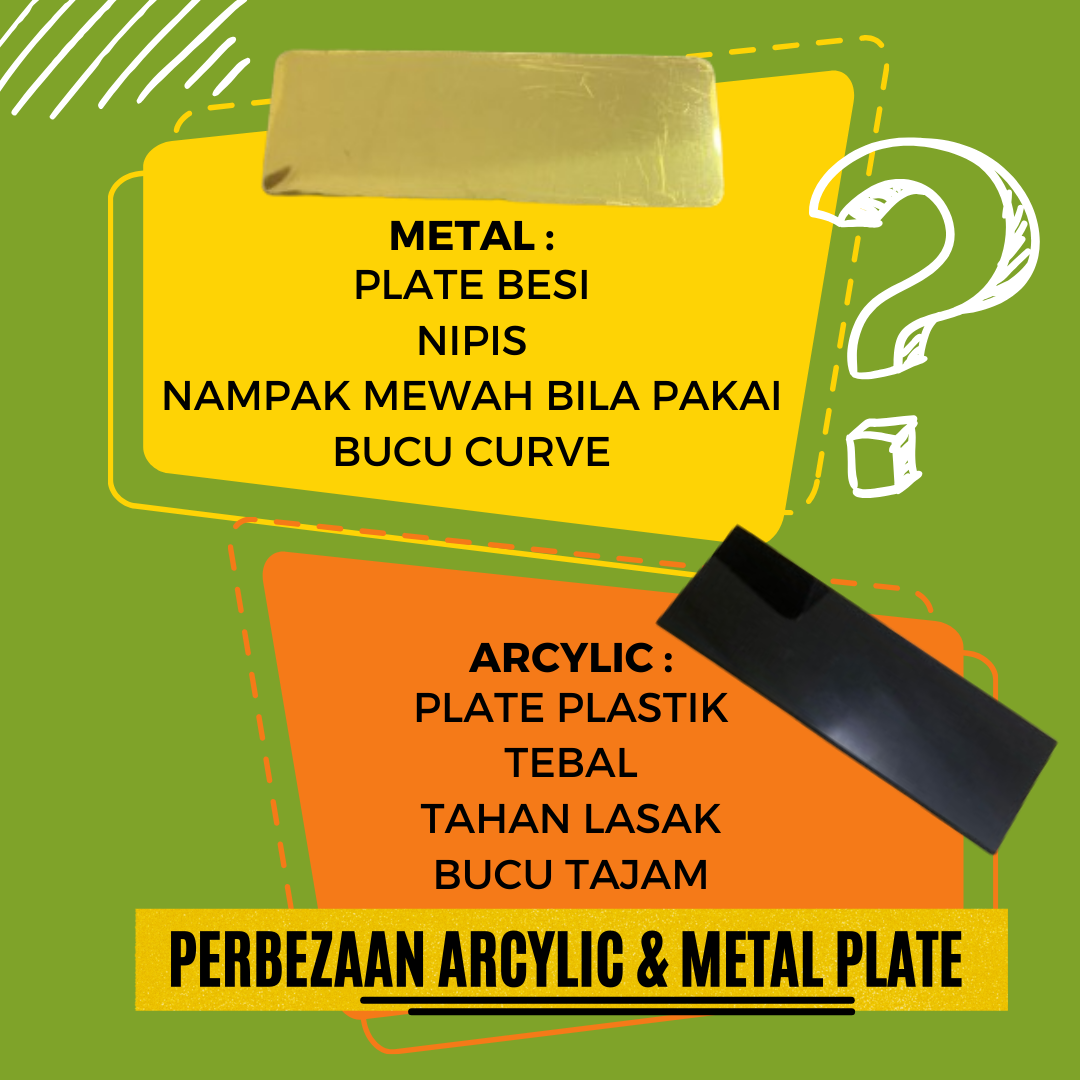 NAMETAG RICHIAMO SAIZ 70X20MM / 75X25MM BLACK GOLD | Shopee Malaysia
