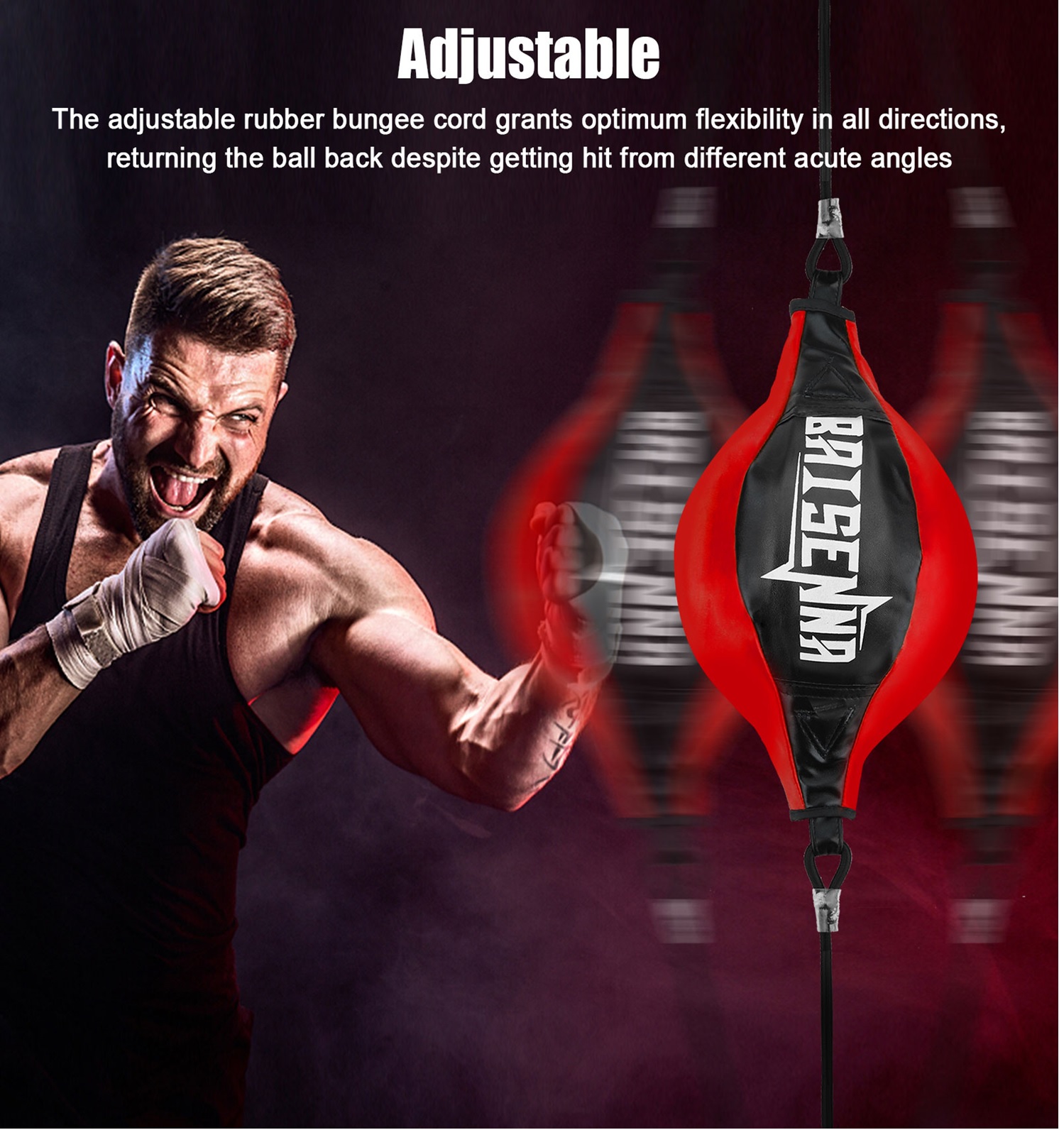MMA Punching Boxing Sparring Speed Ball Training Hanging Double End ...