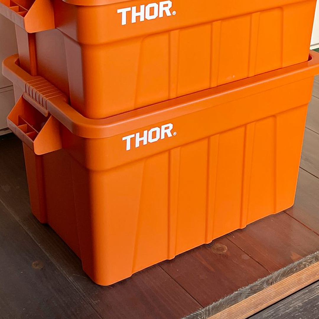 THOR Storage Box with Lid - 75L Large Capacity Stackable Storage ...