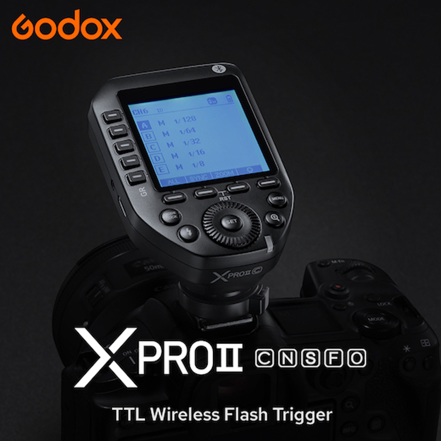 Godox XPro II / X Pro II / X-Pro II / XPro 2 TTL Wireless Flash Trigger ...