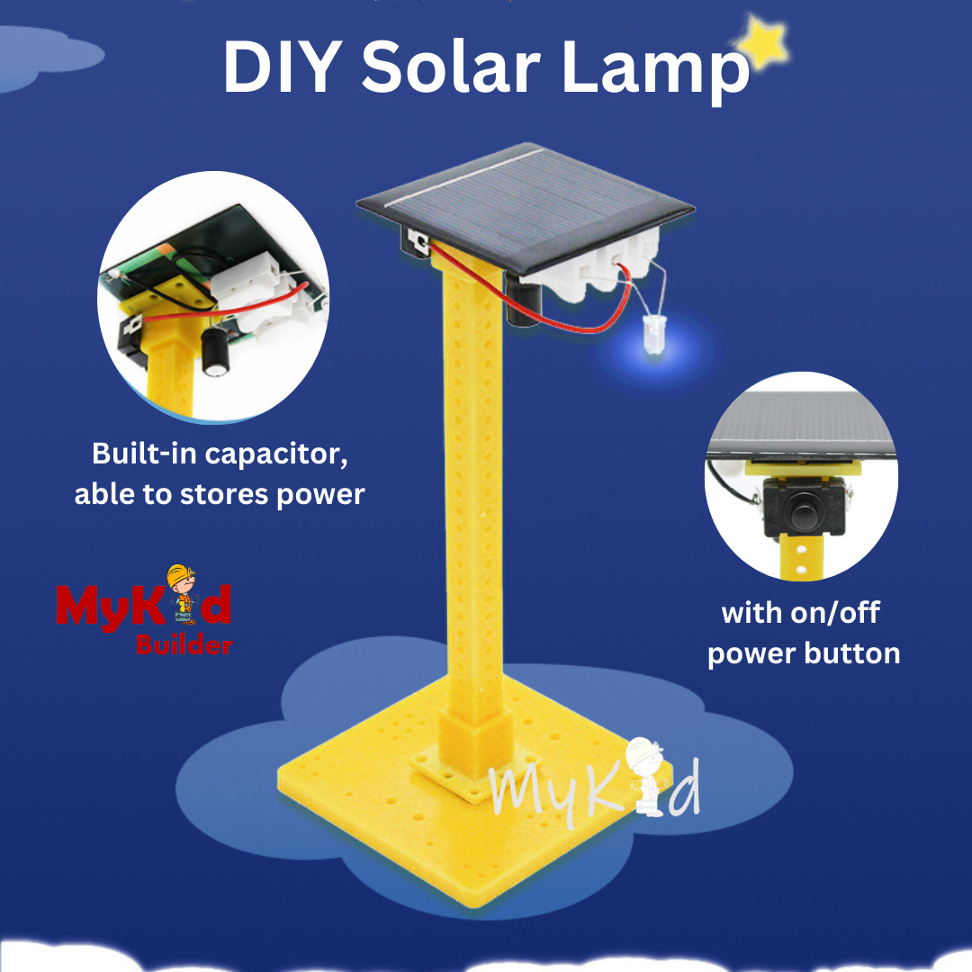 Kids Experiment DIY Solar Fan Solar Car Solar Lamp Science Experiment ...