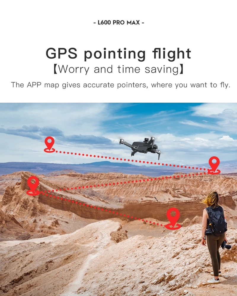FEO 5G LYZRC L600 PRO MAX SG908 KUN GPS Drone 3-Axis Gimbal Rc Drone 4K ...