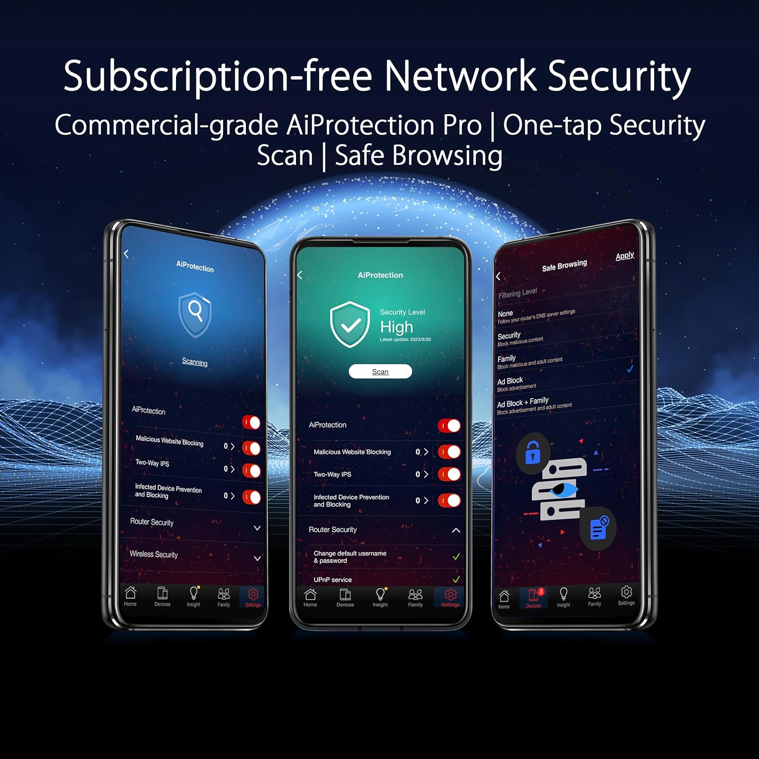 GT-BE98 Quad-band WiFi 7 (802.11be) Gaming Router, support new 320MHz bandwidth & 4096-QAM, dual ...