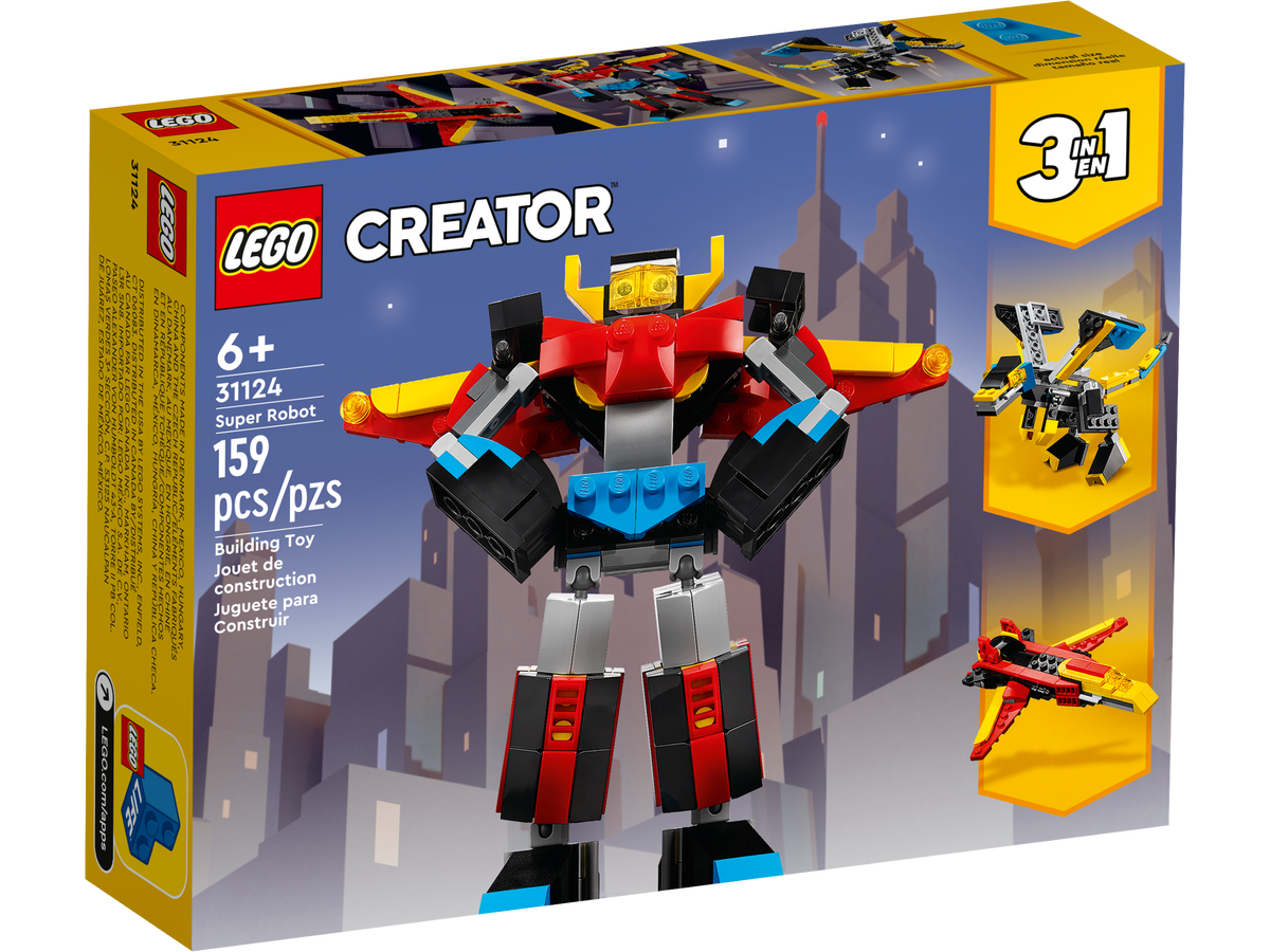 LEGO CREATOR Super Robot 31124 | Supersonic Jet 31126 | Shopee Malaysia