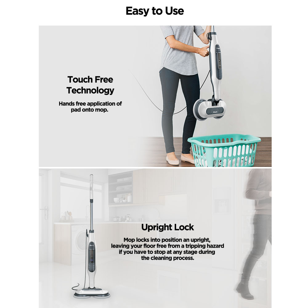 Shark Steam & Scrub Mop, Clean & Sanitize Floor at the same time, 4 ...