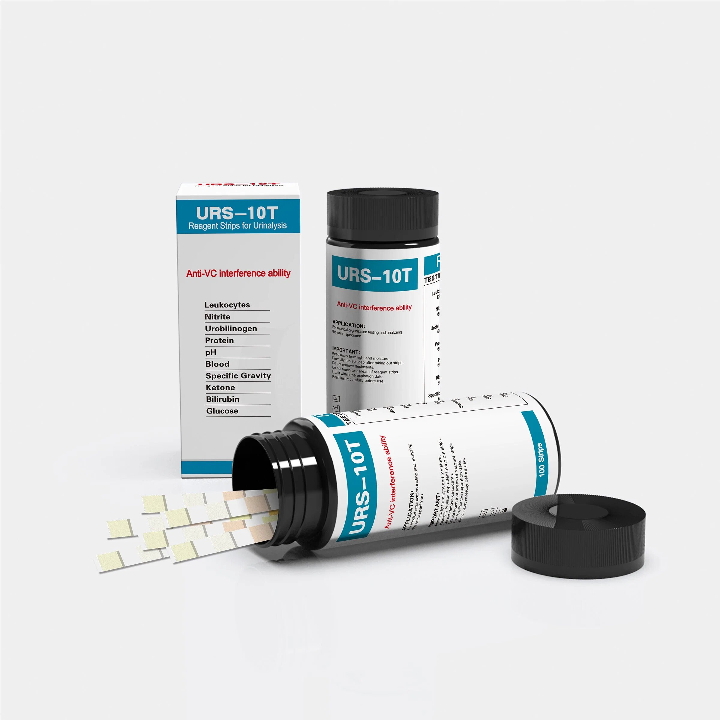KetoGenie Keto Diet Ketone Glucose Urine Test Strips ( 100 strips ) URS ...