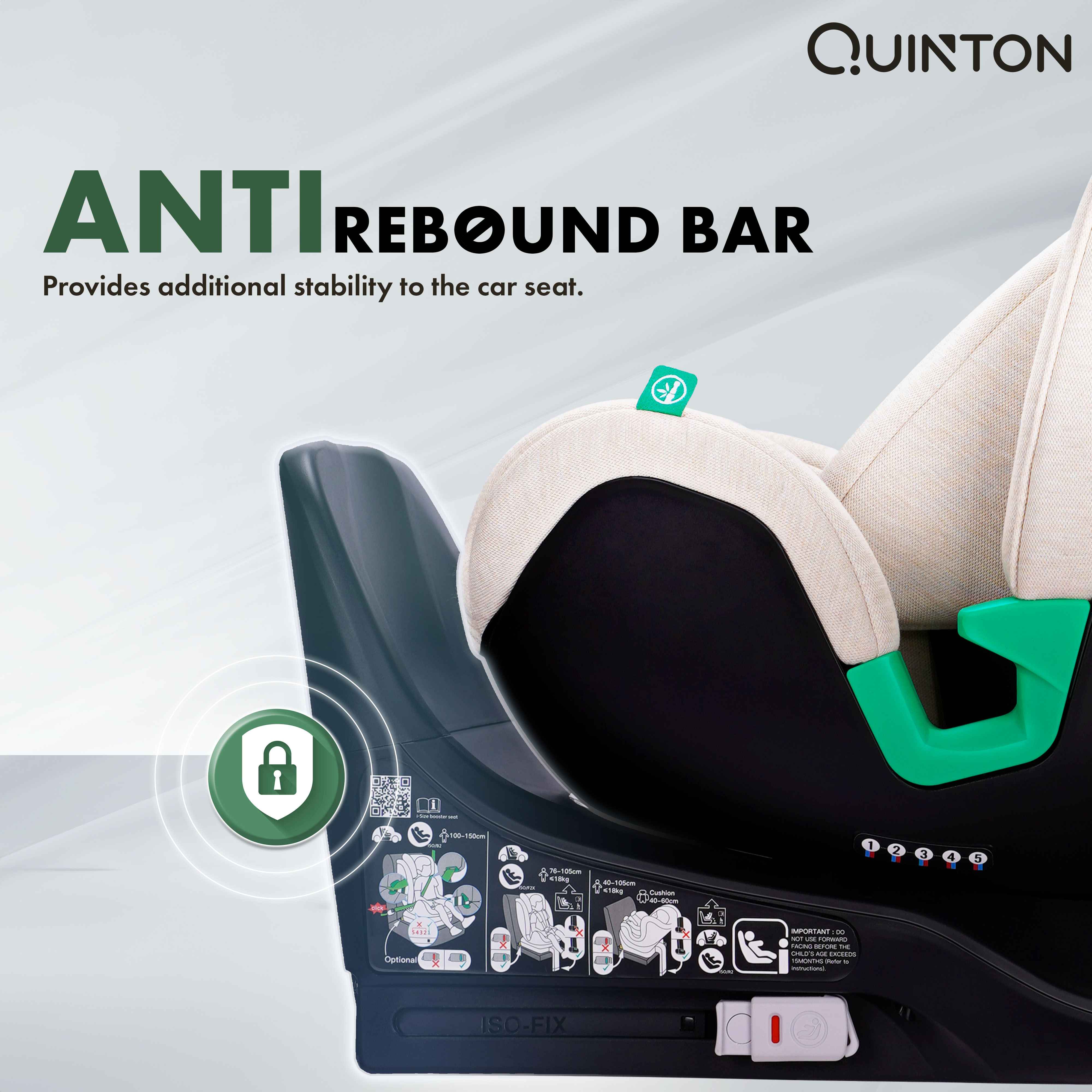 Quinton Coxy 360 Car Seat – Kerusi Keselamatan Bayi Selesa dan ...