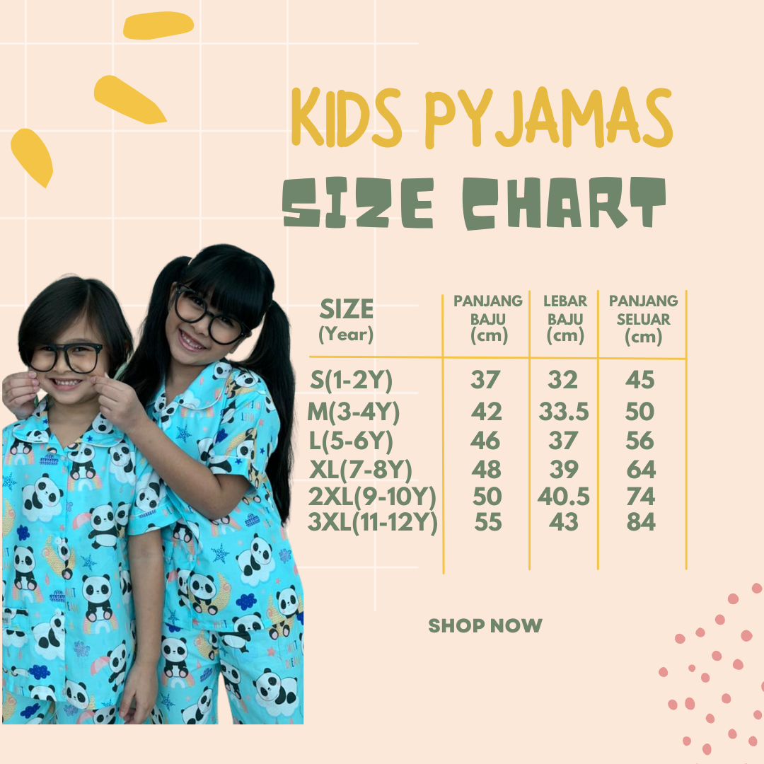 9 New Kids Pyjamas Cotton Baju Tidur Budak Sleepwear Pyjamas Sedondon K734 K735 K736 K737 ...