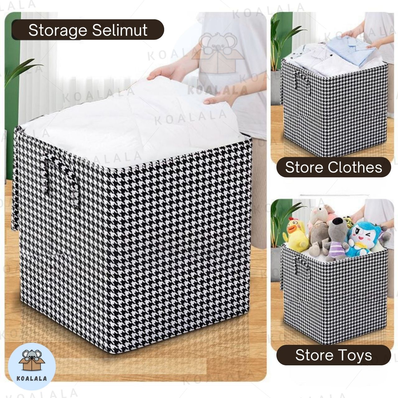 Fabric Storage Box Clothes Organizer Storage Boxes Clothes Storage ...