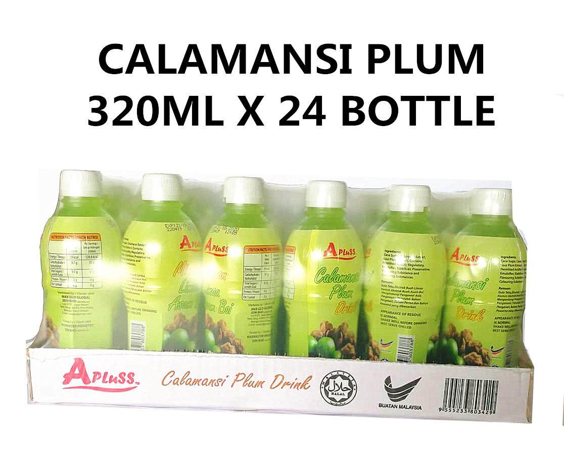 APLUSS CALAMANSI PLUM DRINK JUICE GOOD TASTE 320ML X 24 BOTTLES | Shopee Malaysia