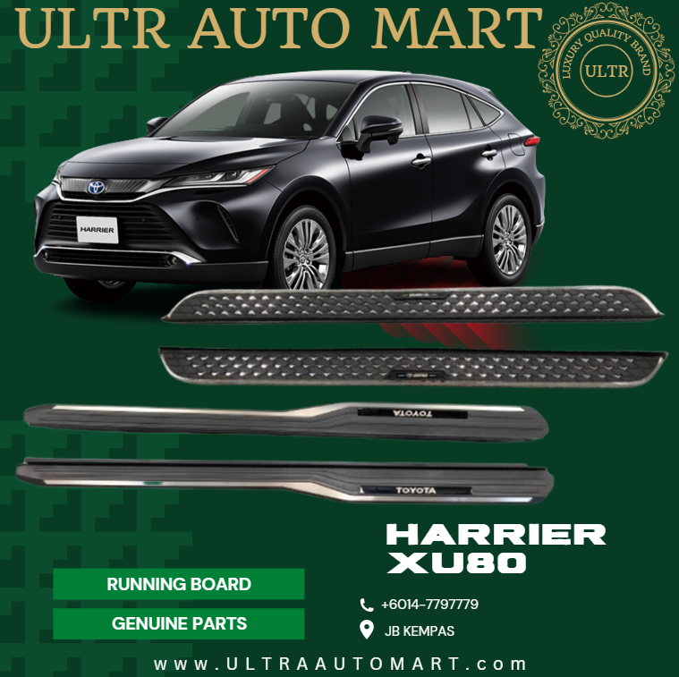 TOYOTA HARRIER XU80 SIDE STEP RUNNING BOARD HIGH QUALITY | Shopee Malaysia
