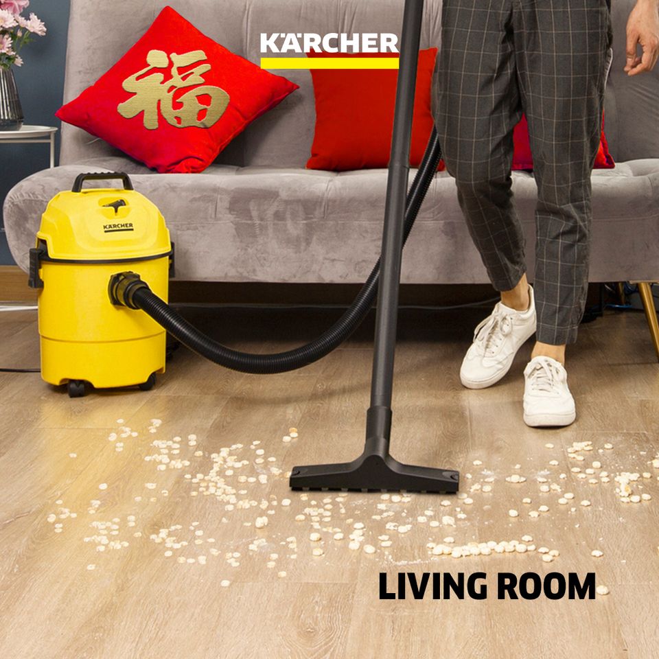 SYK Karcher WD1 Classic WD1 Wet and Dry Vacuum Cleaner Multipurpose ...
